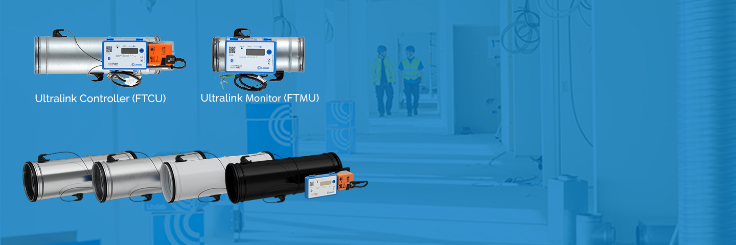 UltraLink Controller | Ultrasonic VAV Damper for DCV & Extract Air - Lindab