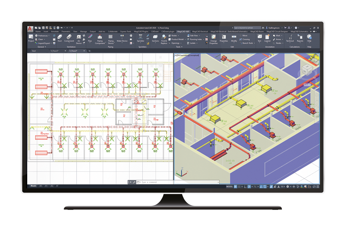 CADvent & CADvent plugins - Lindab
