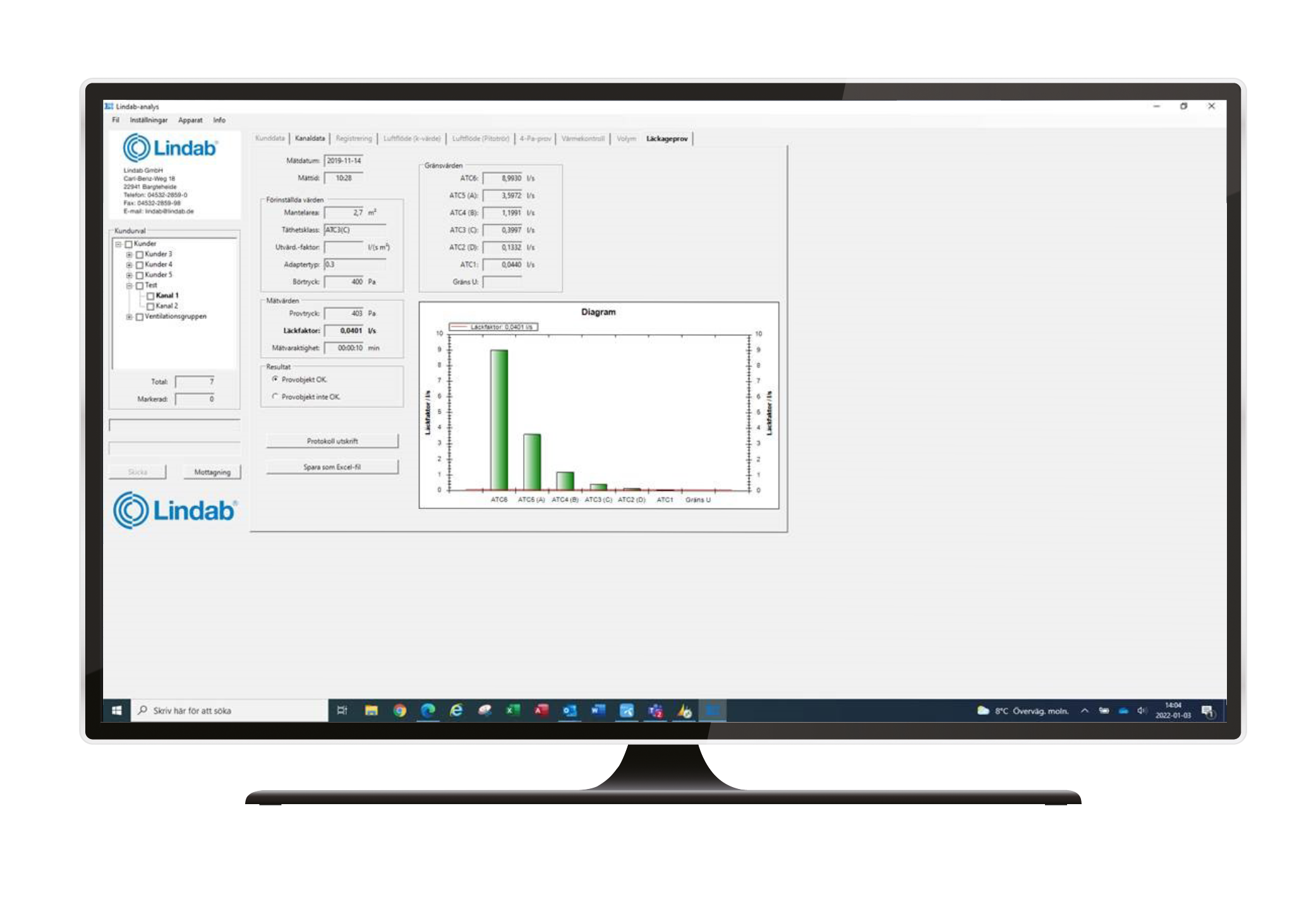 Ventilation software - Lindab